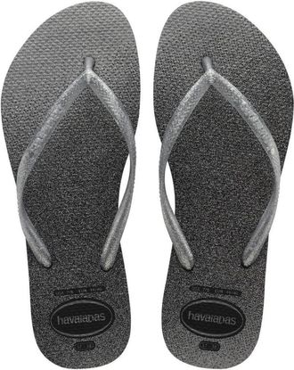 Havaianas Slim Gloss, Stylische, Robuste und Vielseitige Badelatschen f&uuml;r Frauen mit einem Hauch von Glamour, Rutschfeste Sohlen
