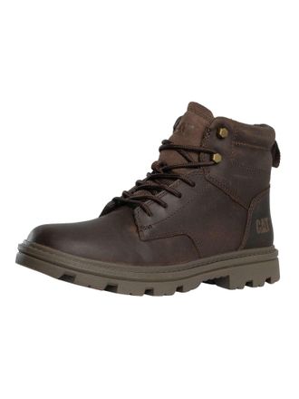 CAT Practitioner Mid Leather Boots, Braun