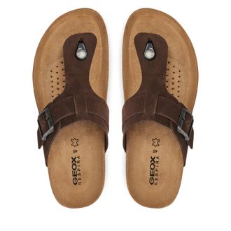 Geox Zehentrenner Geox U Sandal Ghita D U159VD 00032 C6024 Braun