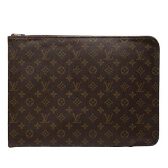 Louis Vuitton Pre-owned Monogram Clutch - Femme - Pre-owned - Brun - Taille: ONE Size