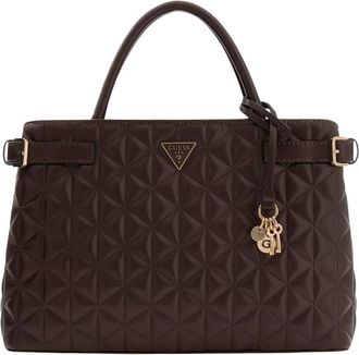 Guess Femme, Sacs, Brun, Taille: ONE Size Paisleigh Quilted Handbag