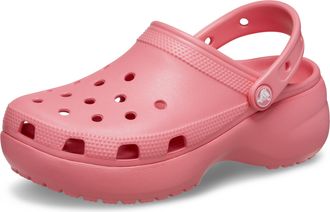 Crocs Damen Classic Platform Clog W Holzschuh, Hot Blush, 36 EU