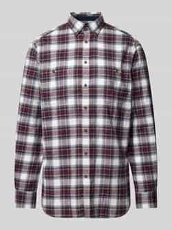 Christian Berg Light-Flanellhemd mit Button-Down-Kragen
