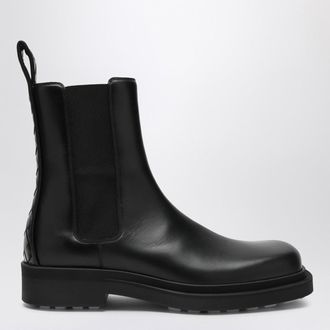 Bottega Veneta Schwarze Ben Chelsea-Stiefeletten