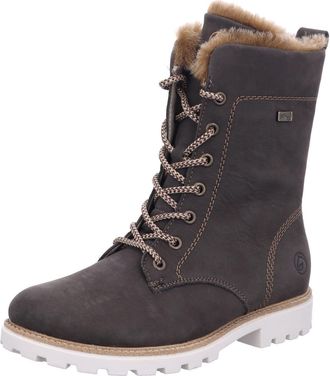 Remonte Damen D8476 Schneestiefel, Smoke/Steppe / 45, 37 EU