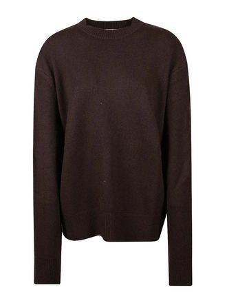 Frankie Shop Pull Col Rond - Marron