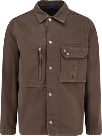 Stone Island Homme, Chemises, Beige, Taille: L Surchemise