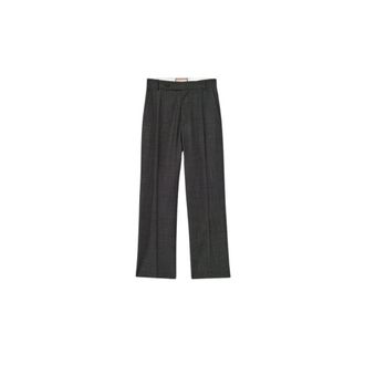 Plan C Flared Pants - - Trousers - Damen - Grau - XL