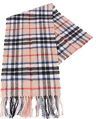 Lochcarron of Scotland Longue écharpe en laine dagneau brossée - Qualité supérieure Disponibles dans différents tartans - - Taille unique