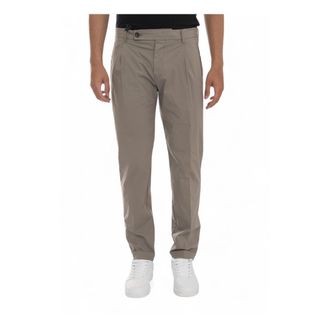 Berwich Retro-GD Chino Hose - - Trousers - Herren - Grau - 2XL