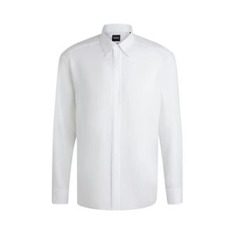 HUGO BOSS Cole Party 252 Hemd - - Shirts - Herren - Wei&szlig; - S