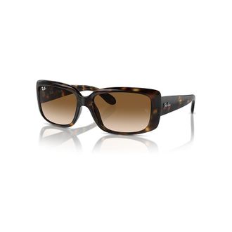 Ray-Ban Rb4389 Sonnenbrillen Havana Fassung Braun Glas 55-17