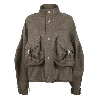 The Attico Bomberjacke - - Jackets - Damen - Braun - XS