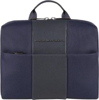 Piquadro Kulturtbeutel aus Stoff zum Aufh&auml;ngen - - Bags - unisex - Blau - ONE SIZE