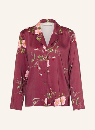 Essenza Essenza Schlafshirt Elodie Maren Aus Satin rot