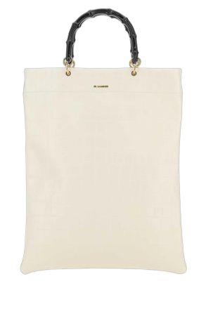 Jil Sander Leather Top Handle Top Handle Bag - Beige
