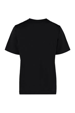 Burberry Womens Cotton Logo T-Shirt White T-Shirts & Jerseys