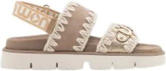 Mou Femme, Chaussures, Beige, Taille: 40 EU Bio Sandale &agrave; Bride Arri&egrave;re