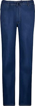 Adamo Jeans de jogging long pour homme - Grandes tailles jusqu&agrave; 12XL - S&eacute;rie Texas Navy, bleu, 3XL