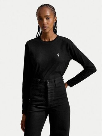 Polo Ralph Lauren Bluse 211B14604004 Schwarz Regular Fit