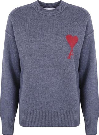 Ami Herren, Strickwaren, Grau, SGr&ouml;&szlig;e