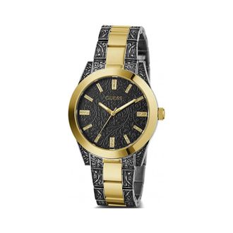 Guess Goldene Edelstahl Uhr - - Accessories - Damen - Gelb - ONE SIZE