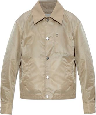 Ami Femme, Vestes, Beige, Taille: 36 FR Veste &agrave; Poches