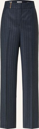 PESERICO Peserico Marlenehose Mit Glitzergarn blau