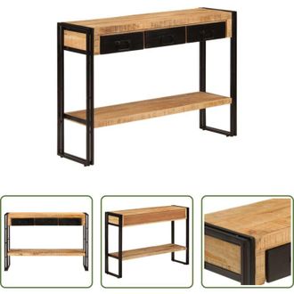 vidaXL Massivholz Mango - Konsolentisch 110x30x76 cm Massivholz Mango