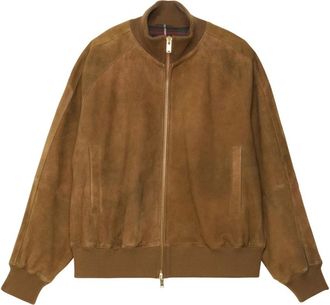 Baracuta Homme, Vestes, Brun, Taille: 2XS Veste de surv&ecirc;tement en daim