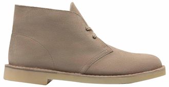 Clarks Shepton Chukka Desert Boot f&uuml;r Herren, Sandwildleder, Gr&ouml;&szlig;e 40, Sand, Wildleder, 42 EU