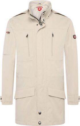 Wellensteyn Wind- und wasserabweisende Funktionsjacke mit abnehmbarer Kapuze in