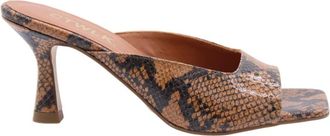 Catwalk Ctwlk., Femme, Chaussures, Brun, Taille: 41 EU Bresse Mules &agrave; Talons