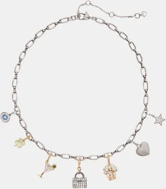 Kate Spade New York Kate Spade One In A Million Halskette Mit Ketten-Anh&auml;nger f&uuml;r Frauen in Silber | Brass