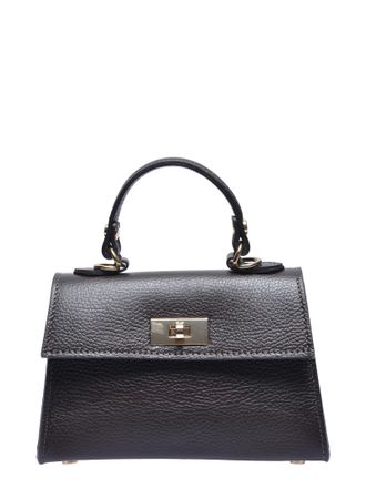Luisa Vannini Kastanienbraun Rindsledertasche