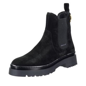 GANT FOOTWEAR Damen ALIGREY Chelsea-Stiefel, Black, 38 EU