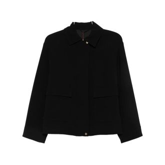 Max Mara Leichte Jacke - - Jackets - Damen - Schwarzk - S