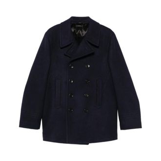 Tom Ford TOM Ford M&auml;ntel - - Coats - Herren - Blau - M