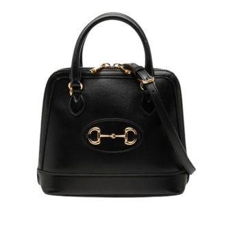 Gucci Sac bandouli&egrave;re Horsebit 1955 Pre-owned - Femme - Pre-owned - Noir - Taille: ONE Size