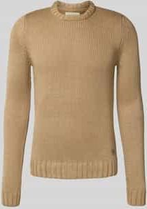 Blend Strickpullover mit Label-Patch Modell DILLON