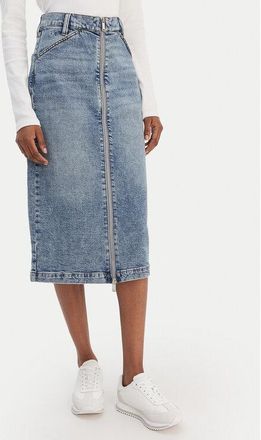 Calvin Klein Jeans Jeansrock LV047E710G Blau Regular Fit