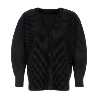 Issey Miyake Strickjacke - - Knitwear - Herren - Schwarzk - L