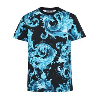 Versace Jeans Couture Herren, Oberteile, Blau, SGr&ouml;&szlig;e