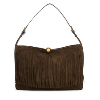 Furla Handtasche Furla Sfera Soft WB02031-BX0906-5151S-1-002-20-CN B Dunkelgr&uuml;n