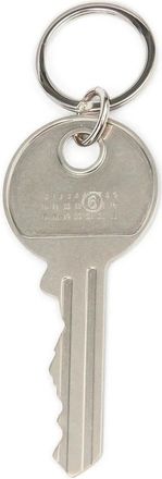 Maison Margiela Homme, Accessoires, Gris, Taille: ONE Size Key Keyring