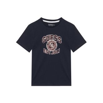 Guess T-Shirt L6RI13 K8HM4 Dunkelblau Regular Fit