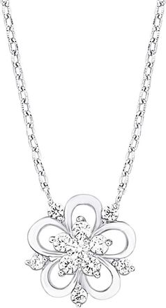 Amor Kette mit Anh&auml;nger Blume
