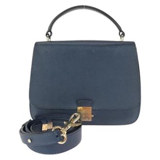 Michael Kors Pre-owned Leather 2way Bag - - Pre-owned - Damen - Blau - ONE SIZE