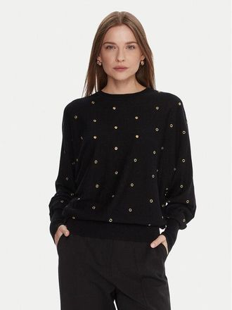 Lola Casademunt Pullover MF2511023 Schwarz Oversize