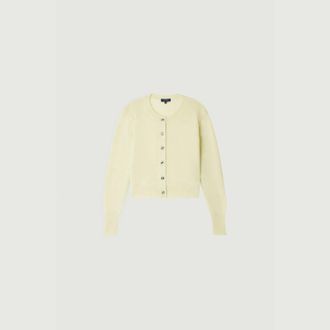 SOEUR CARDIGAN GRIFFITH JAUNE